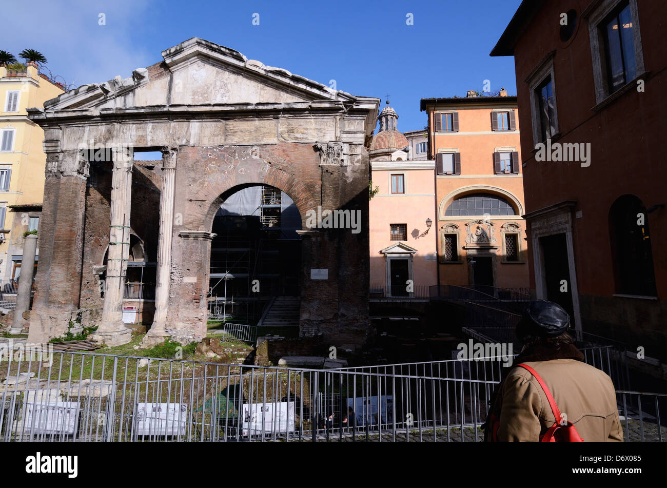 Porticus of octavia hi-res stock photography and images - Alamy