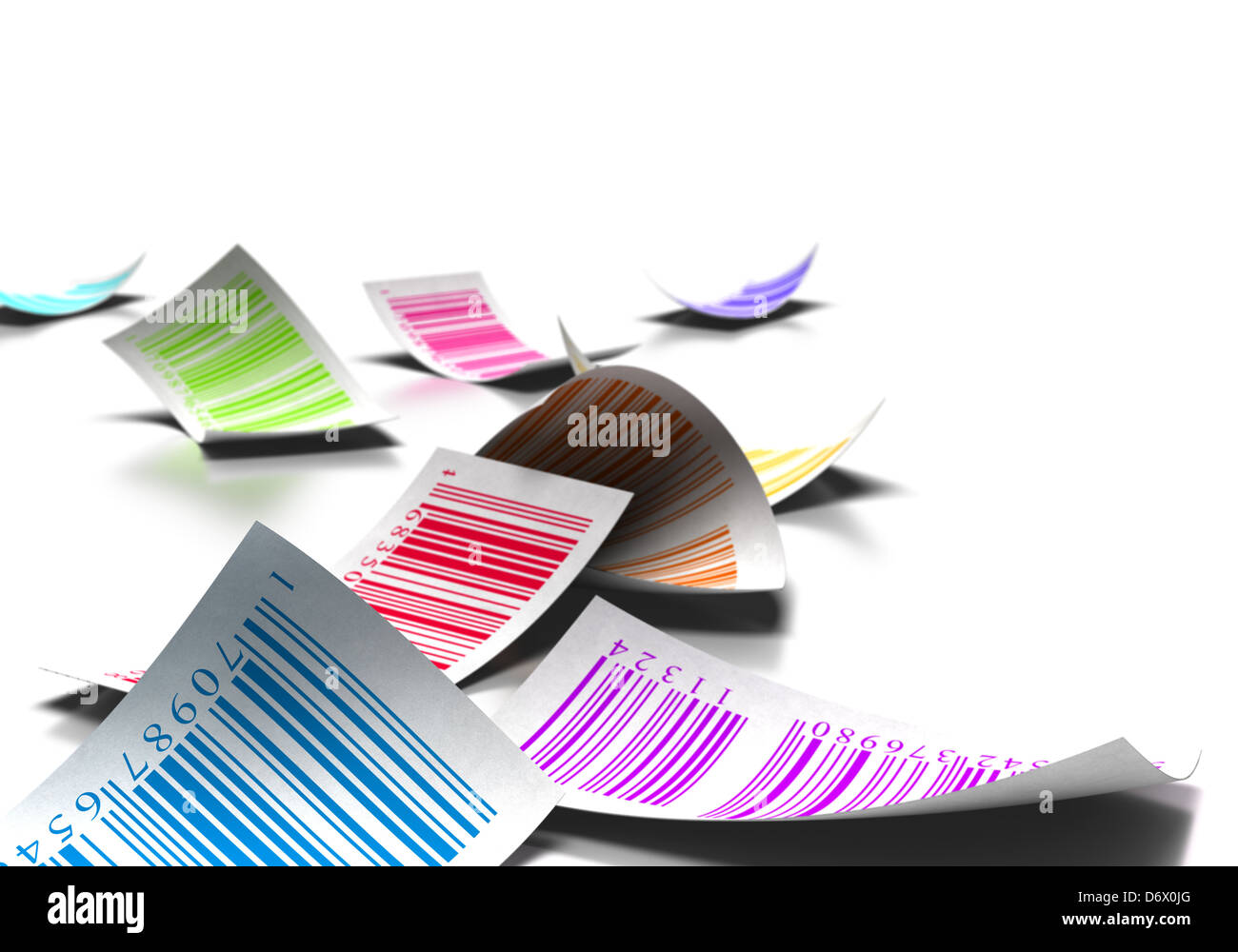 Barcodes color hi-res stock photography and images - Alamy