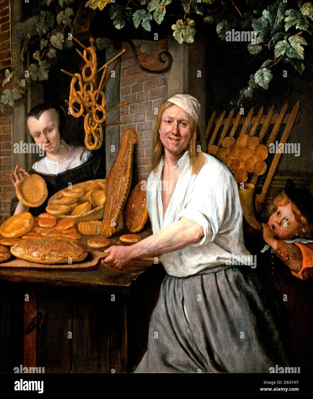 Baker Oostwaert 1658 Jan Havickszoon Steen 1626 - 1679 Netherlands ...