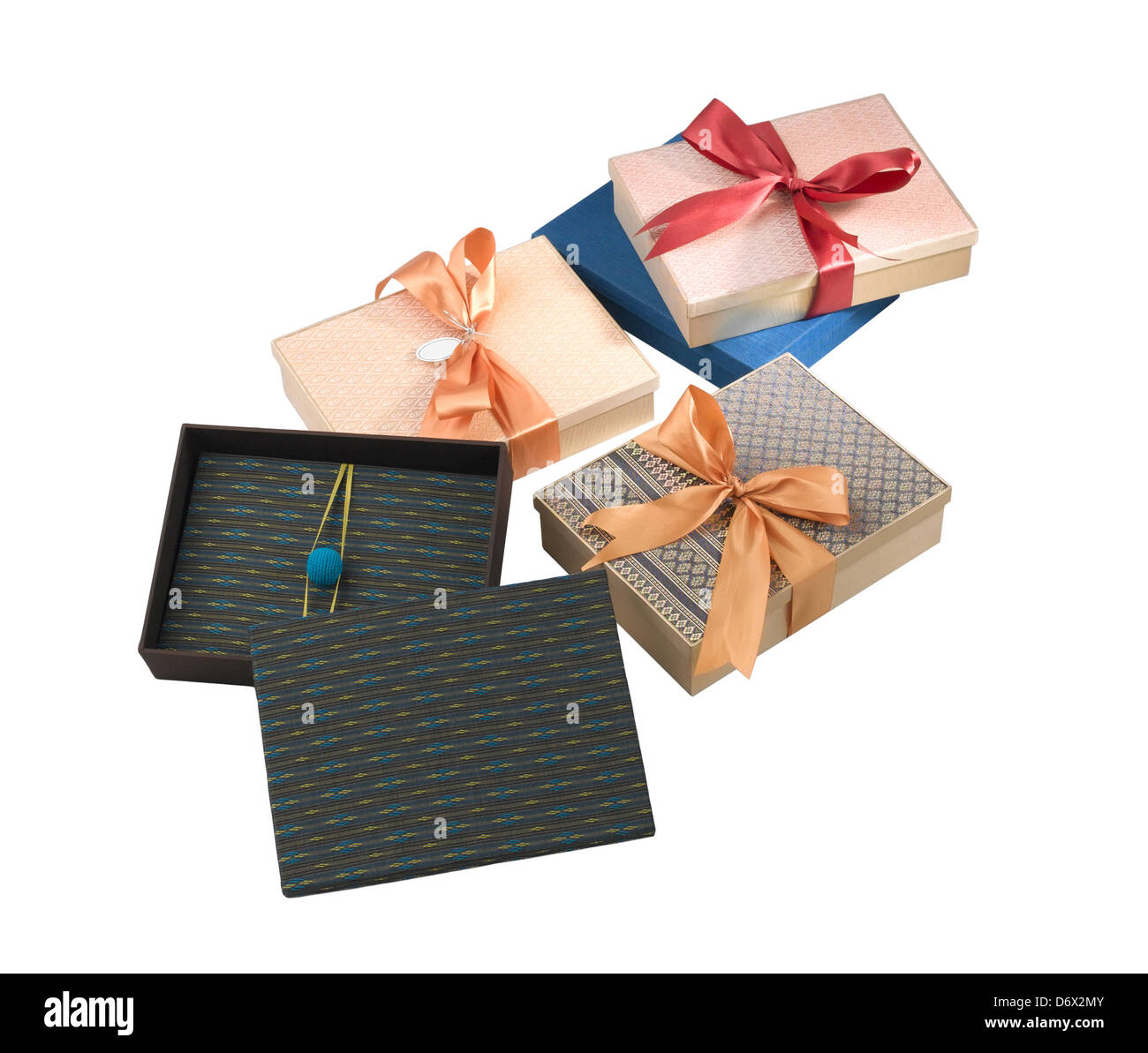 A luxury notebook or diary in a beautiful boxes ready to gift to ...