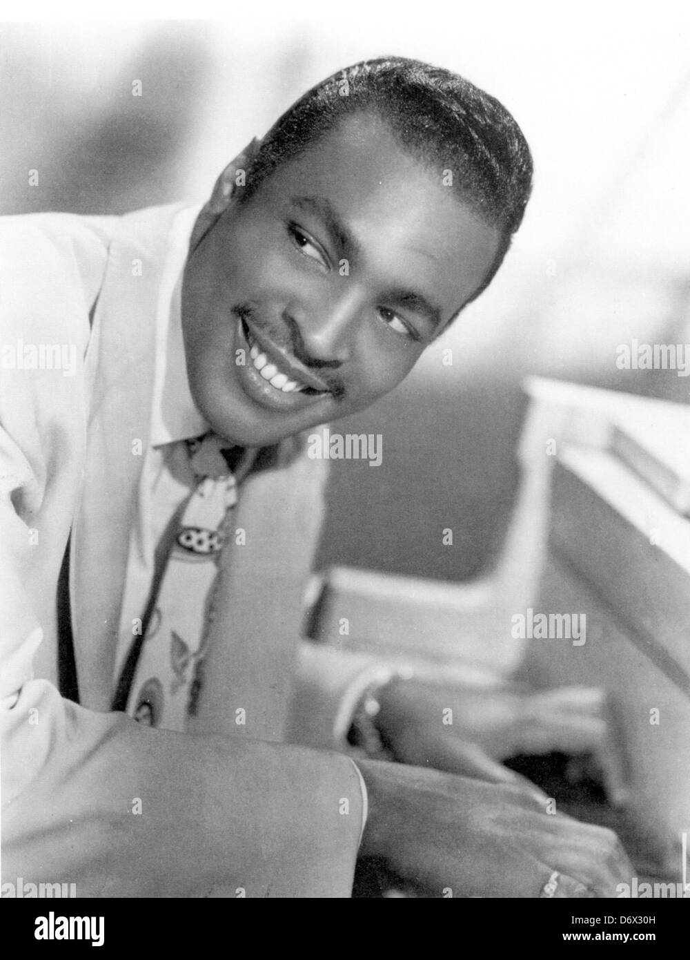 CHARLES BROWN (1922-1999) US Blues musician about 1960 Stock Photo - Alamy