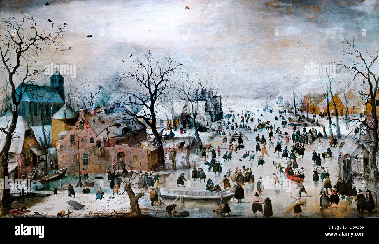 Hendrick avercamp winter landscape hi-res stock photography and images - Alamy