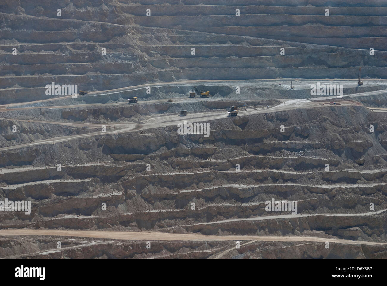 Chile, Calama, Atacama Desert, Chuquicamata Mine Stock Photo - Alamy