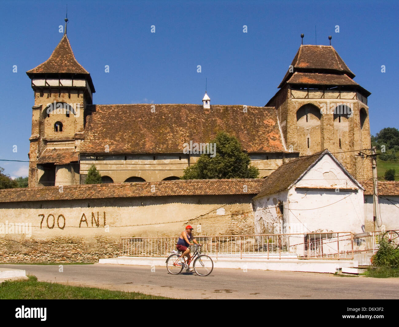 europe, romania, transylvania, valea viilor, fortified church Stock ...