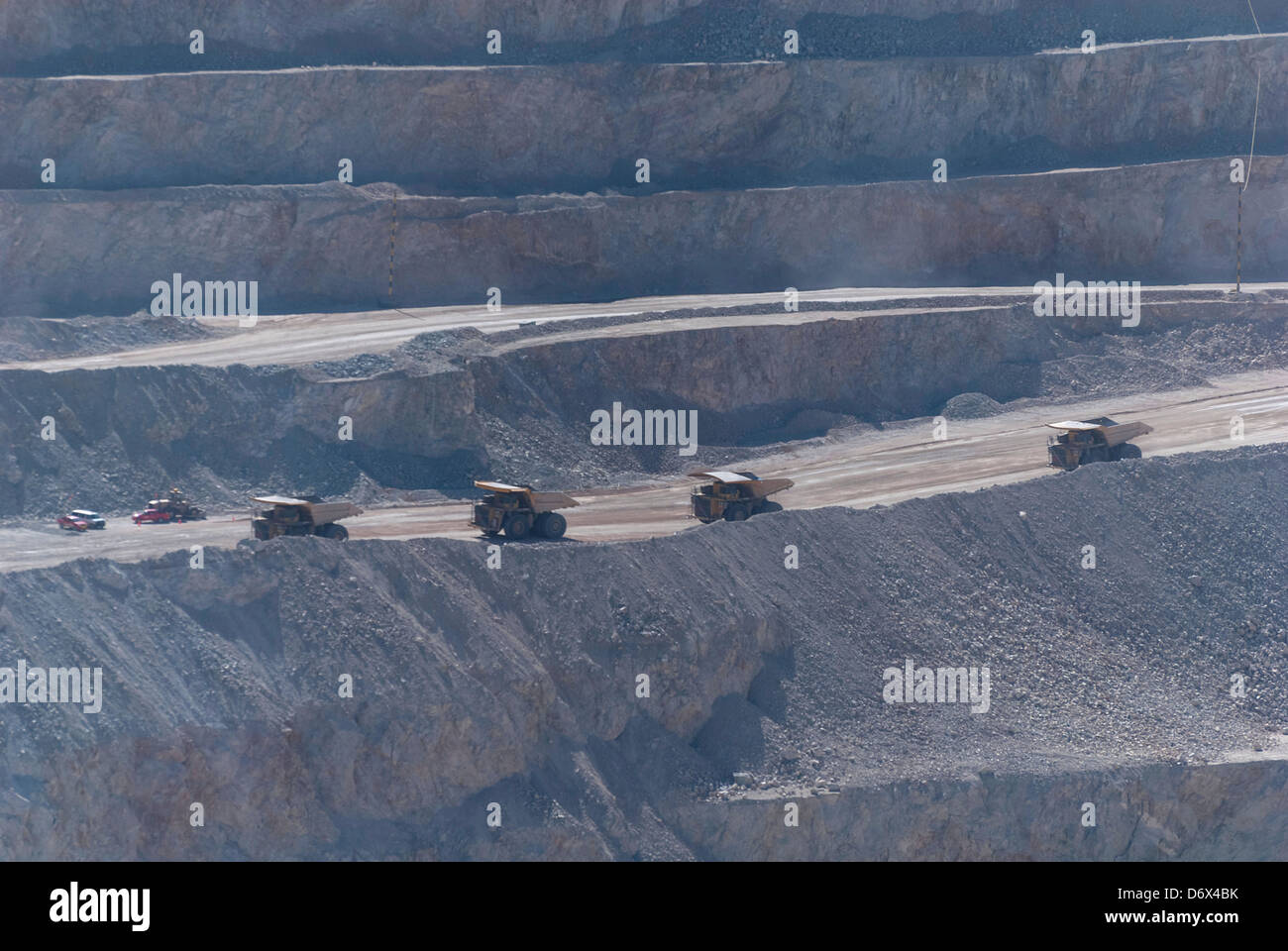 Chile, Calama, Atacama Desert, Chuquicamata Mine Stock Photo - Alamy
