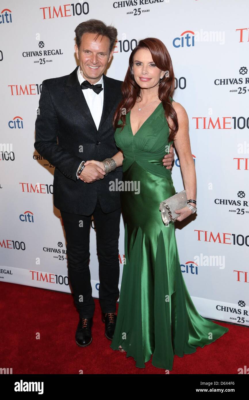 Mark Burnett, Roma Downey at arrivals for TIME 100 Gala, Frederick P ...