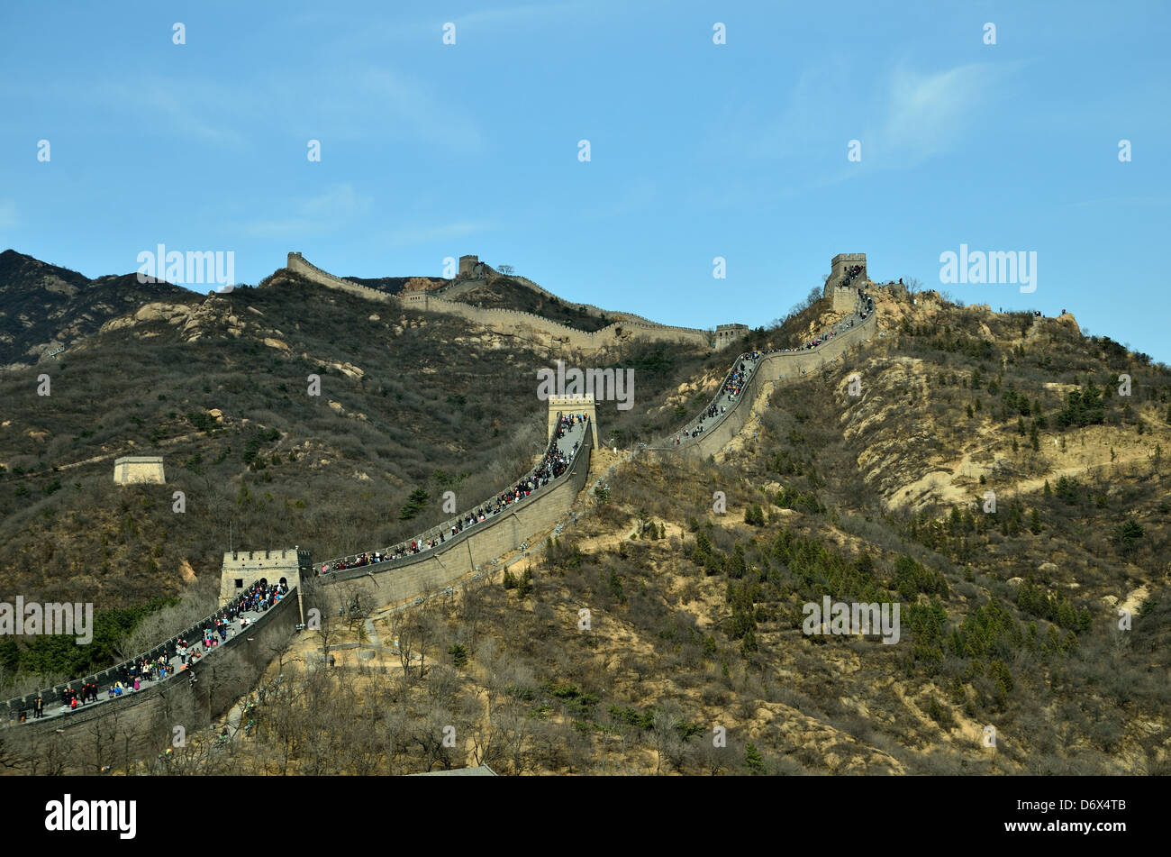 Badaling great wall hi-res stock photography and images - Alamy