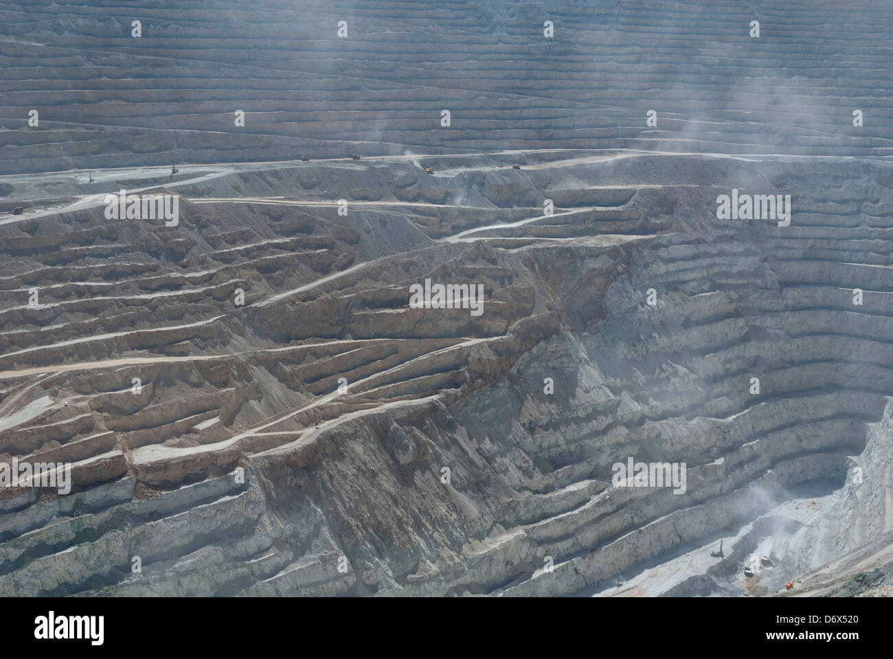 Chile, Calama, Atacama Desert, Chuquicamata Mine Stock Photo - Alamy