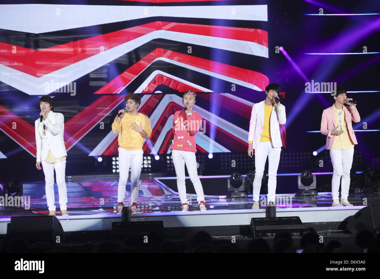 ZE:A FIVE attended 2013 K-POP Collection in Seoul, South Korea on ...