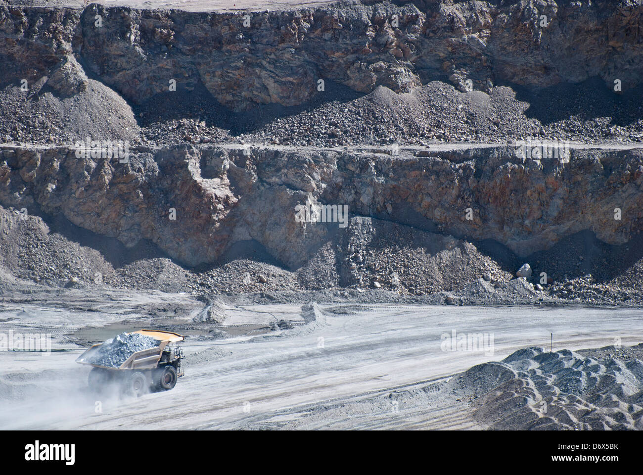 Chile, Calama, Atacama Desert, Chuquicamata Mine Stock Photo - Alamy