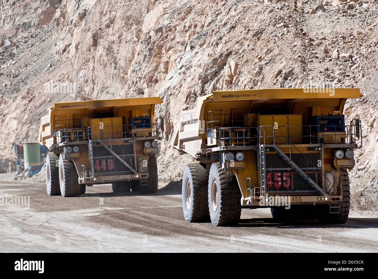 Chile, Calama, Atacama Desert, Chuquicamata Mine Stock Photo - Alamy