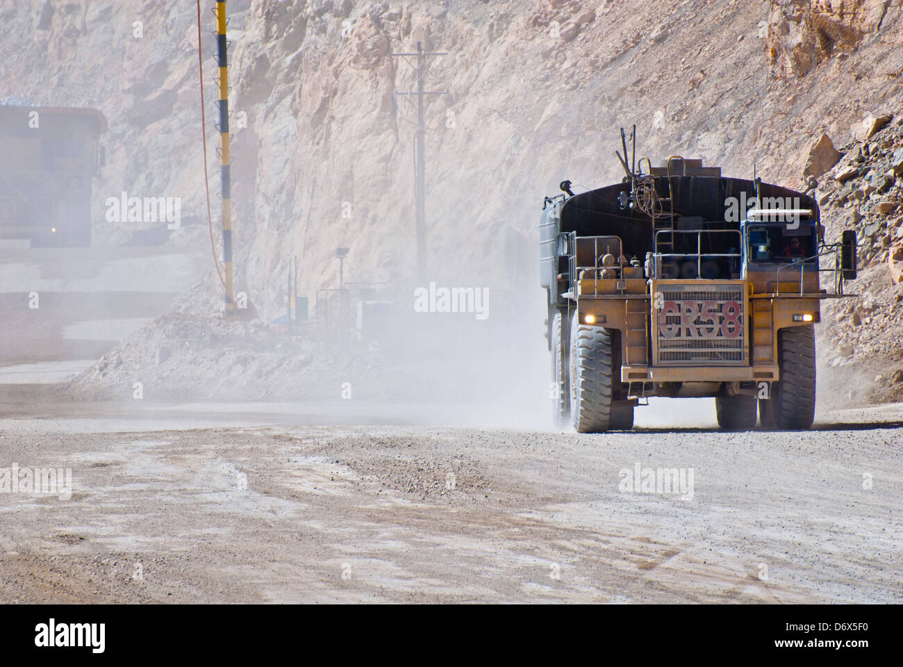 Chile, Calama, Atacama Desert, Chuquicamata Mine Stock Photo - Alamy