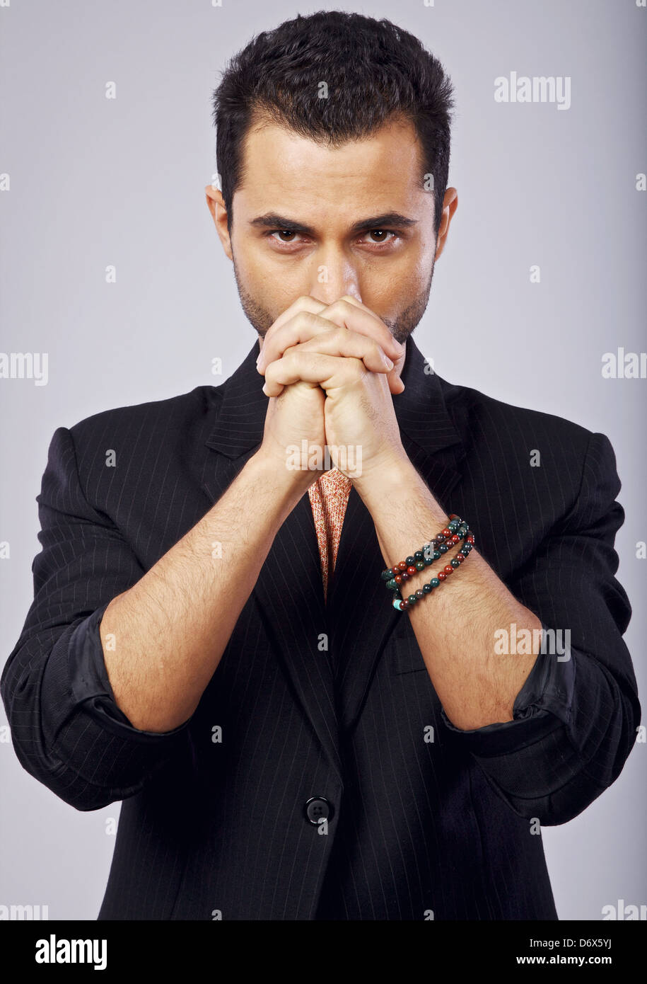 Anxious man hi-res stock photography and images - Alamy