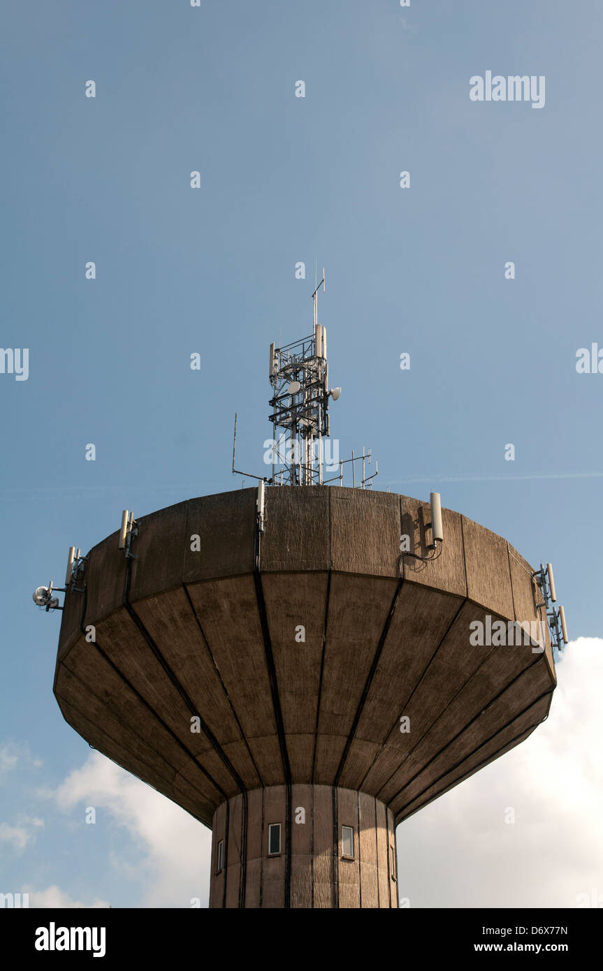 The water tower, Headless Cross, Redditch, England, UK Stock Photo - Alamy