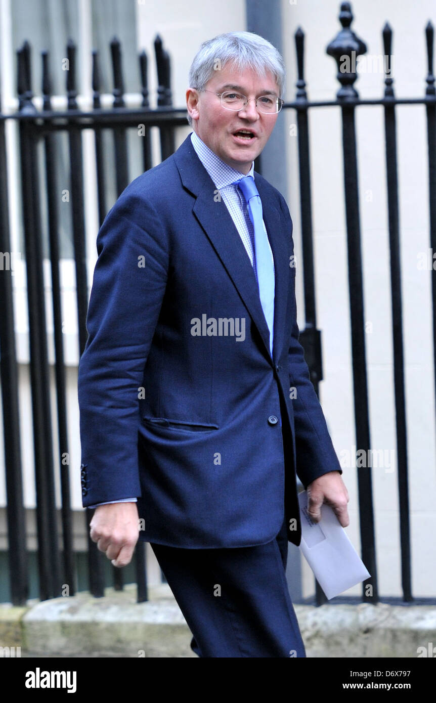 International Development Secretary Andrew Mitchell arrives at 10 ...