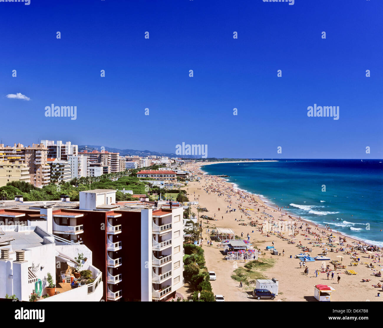 8605. Santa Susanna, Costa Dorada, Spain, Europe Stock Photo - Alamy