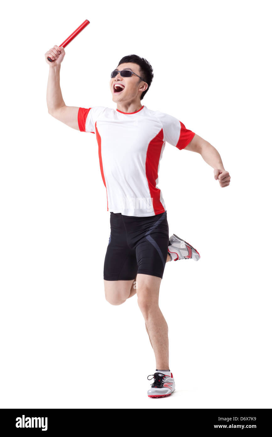 Relay race baton cut out hi-res stock photography and images - Alamy