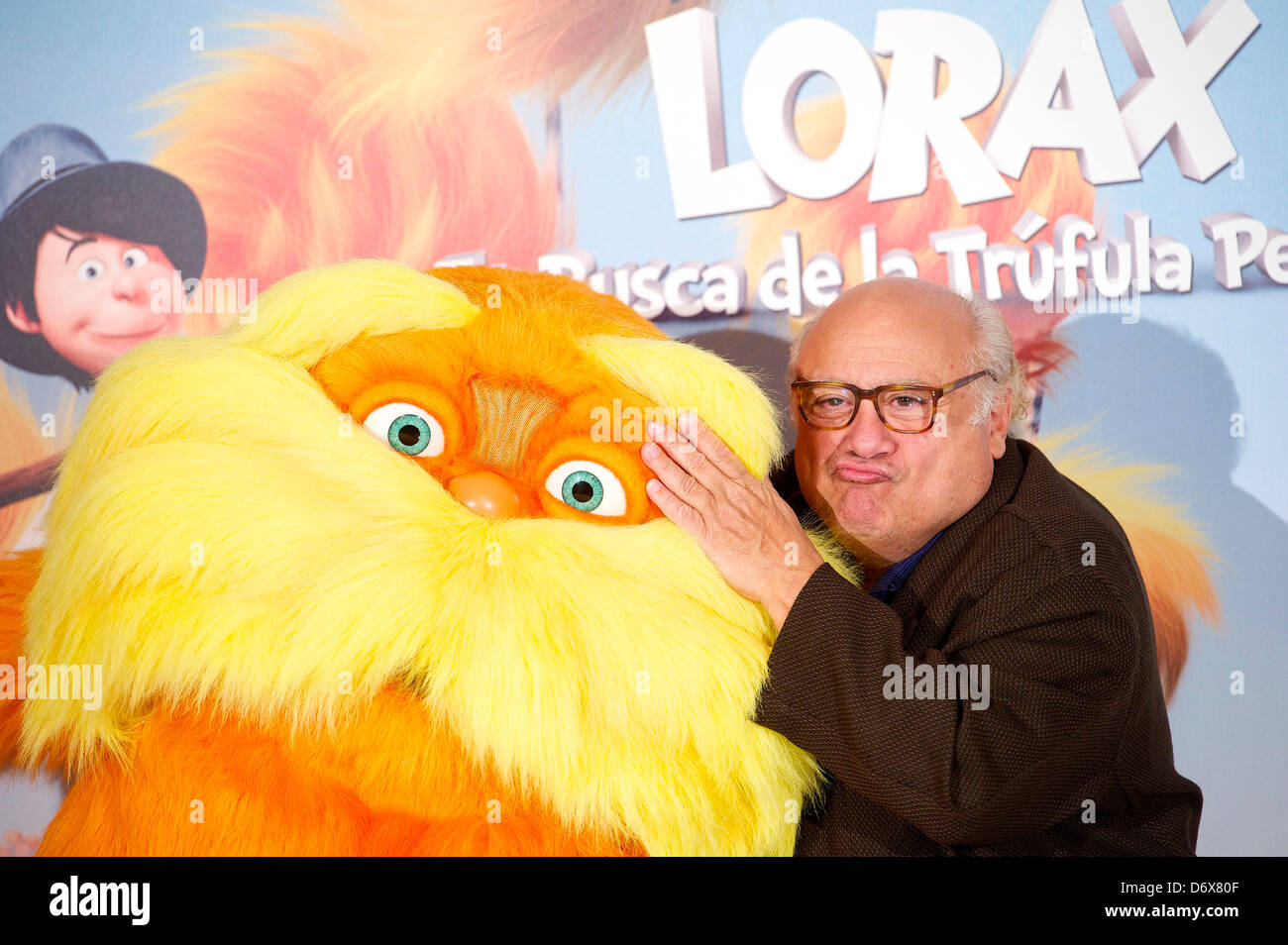 Danny DeVito 'Dr. Seuss The Lorax' photocall held at Villamagna Hotel ...
