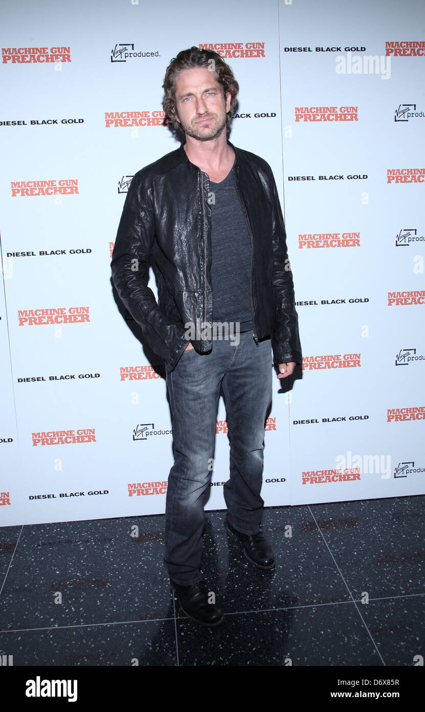 Gerald Butler Screening of 'Machine Gun Preacher' at MOMA - Arrivals ...