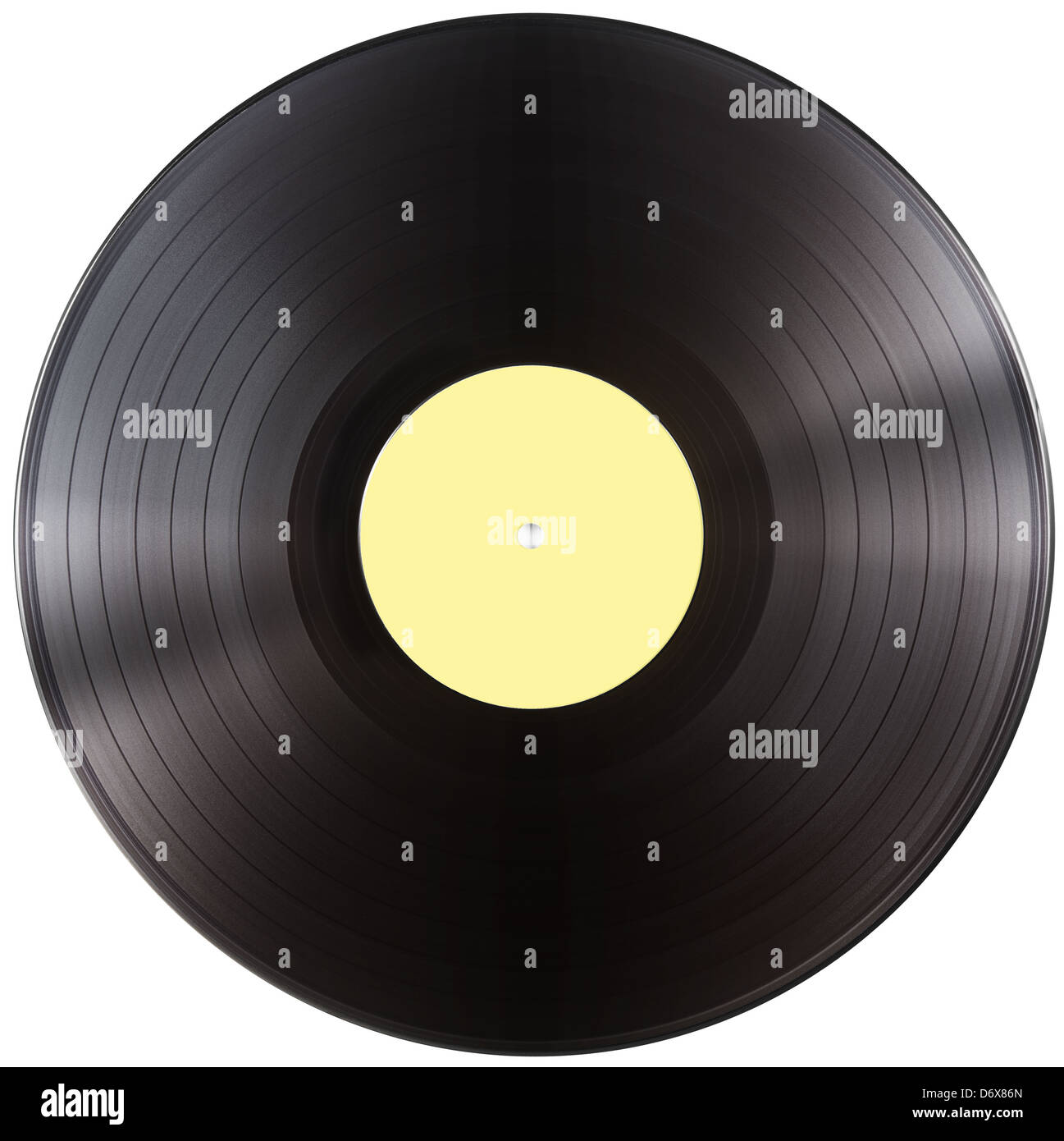 vinyl record disc isolated with clipping path included Stock Photo - Alamy