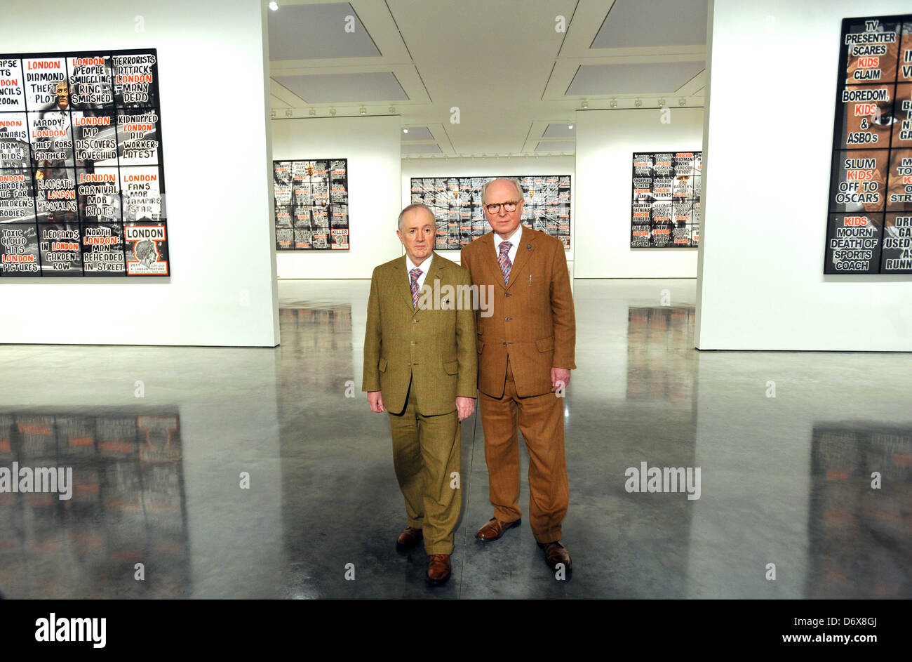 Gilbert & George 'LONDON PICTURES' by Gilbert & George - press preview ...