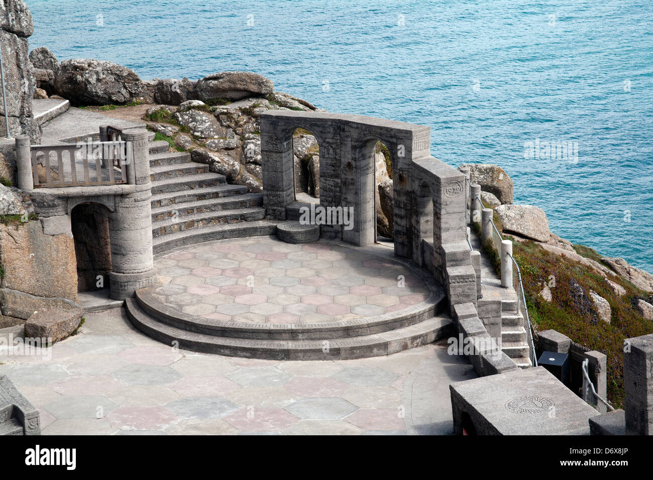 The Minack Theatre Porthcurno Cornwall England UK Stock Photo - Alamy