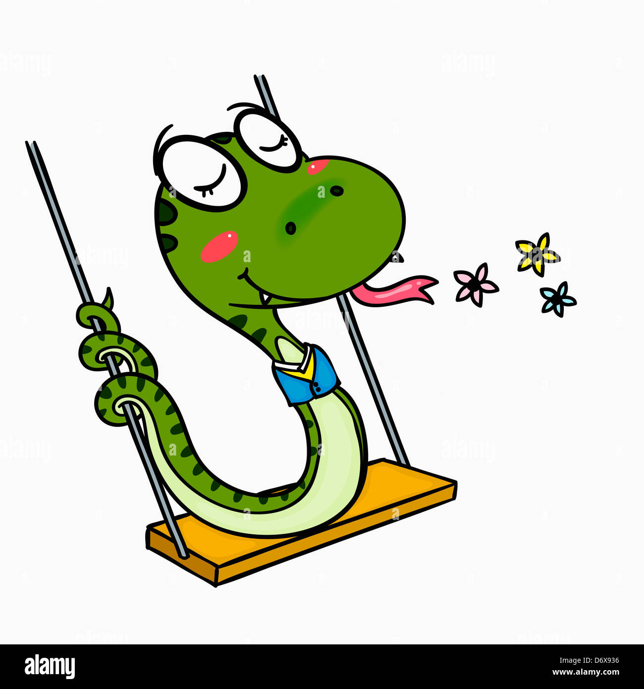 Snake swing Cut Out Stock Images & Pictures - Alamy