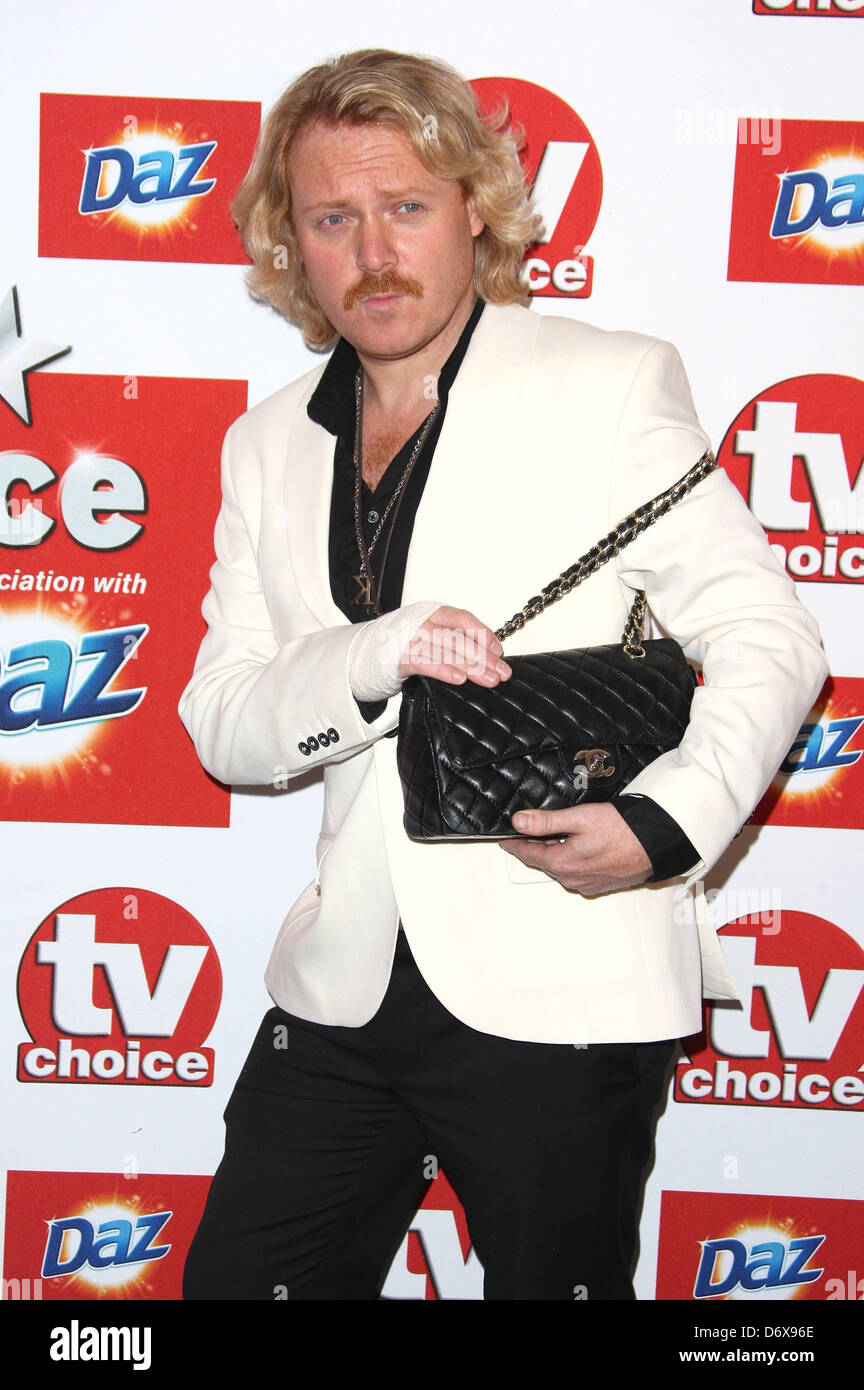 Leigh Francis aka Keith Lemon TVChoice Awards 2011 held at the Savoy ...