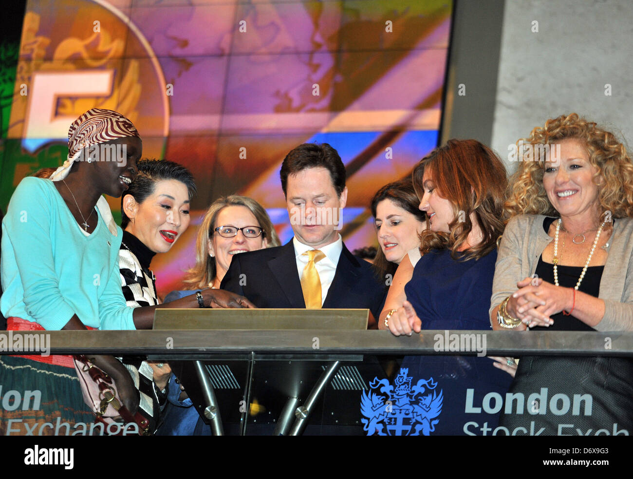 Nick Clegg, Kelly Hoppen, Alek Wek, Karren Brady, Jemima Khan, Martha ...