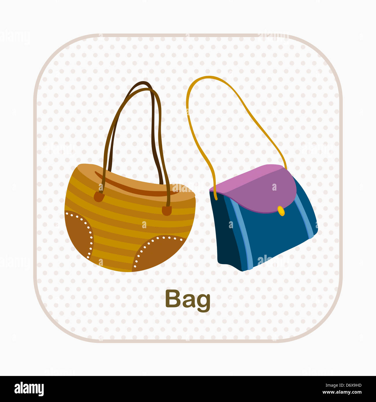 illustration image of bags Stock Photo - Alamy