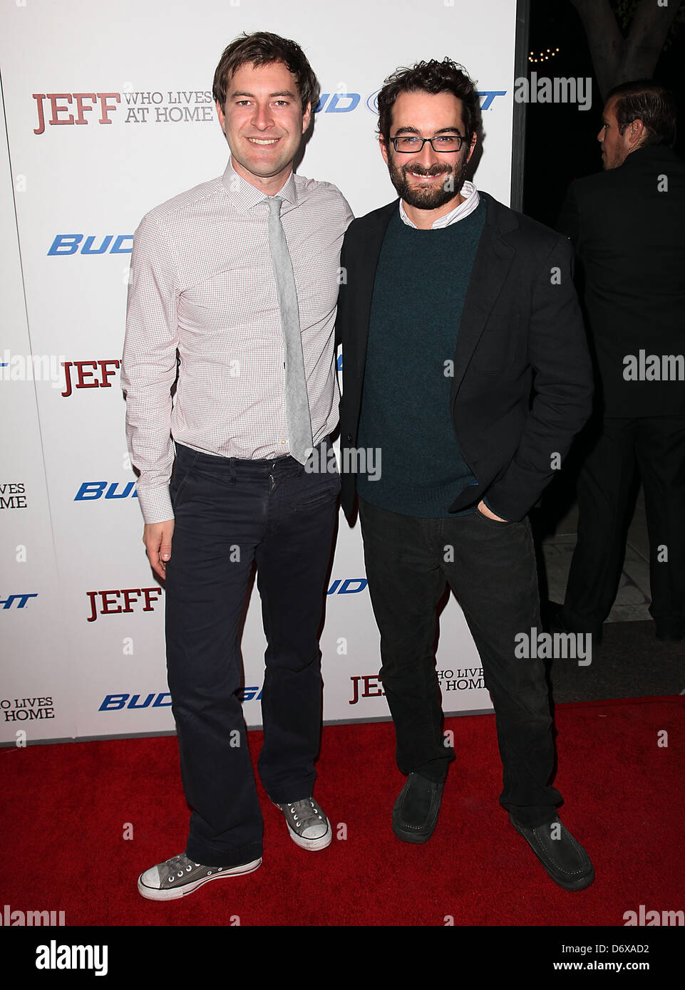 Mark Duplass and Jay Duplass attending the Premiere of 'Jeff Who Lives ...