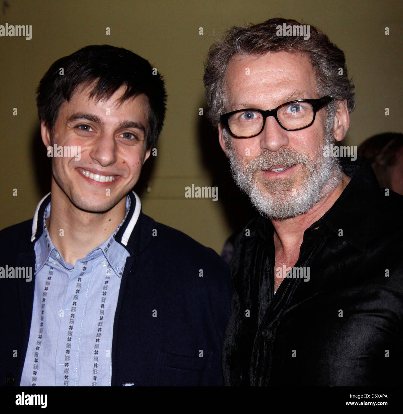 Gideon Glick and Stephen Spinella Opening night after party for 'An ...