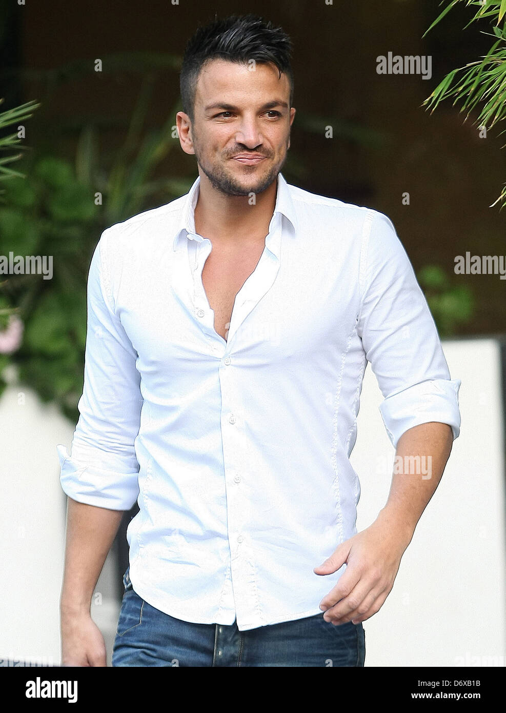 Peter Andre Celebrities outside the ITV studios London, England - 13.09 ...