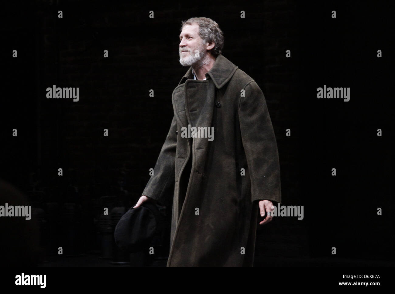 Stephen Spinella Opening night curtain call for 'An Iliad' at the New ...