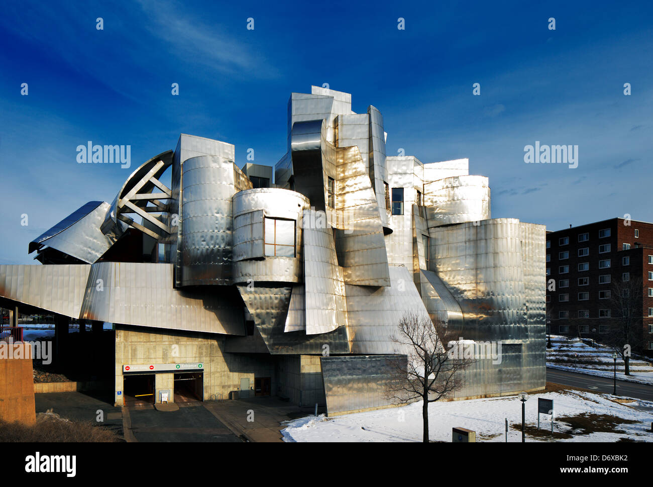 Weisman Art Museum of the University of Minnesota campus in Minneapolis ...