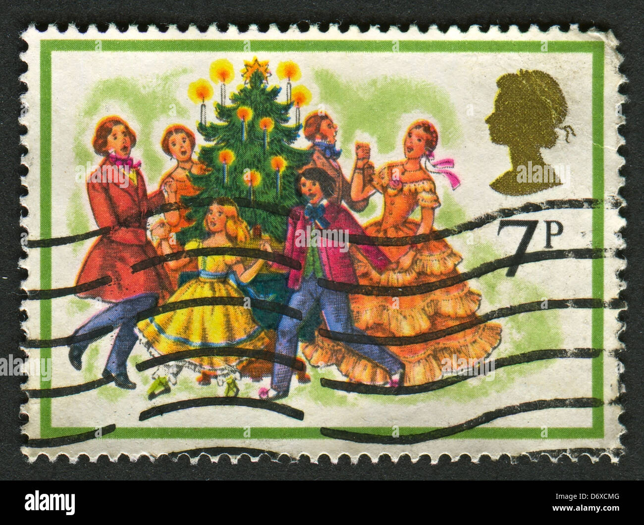 UK - CIRCA 1978: A stamp printed in UK shows image of The Singing ...