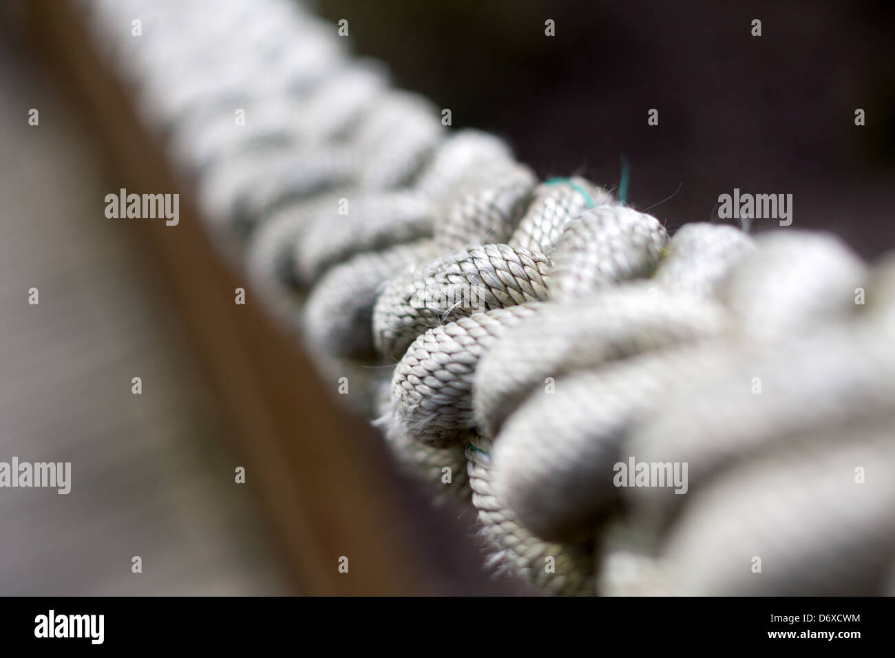 Knots rope handrail hand rail hi-res stock photography and images - Alamy
