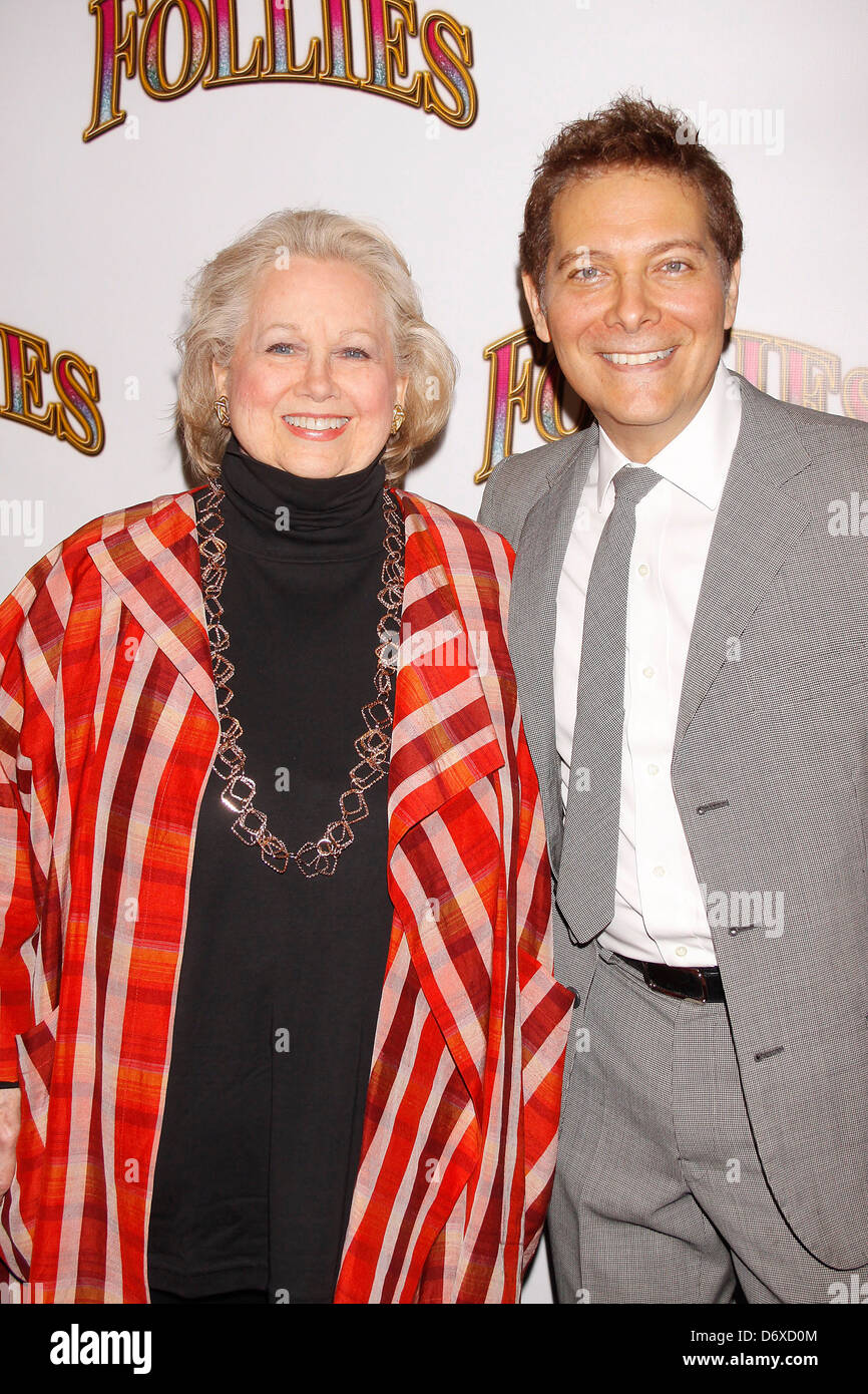 Barbara Cook and Michael Feinstein Opening night of the Broadway ...