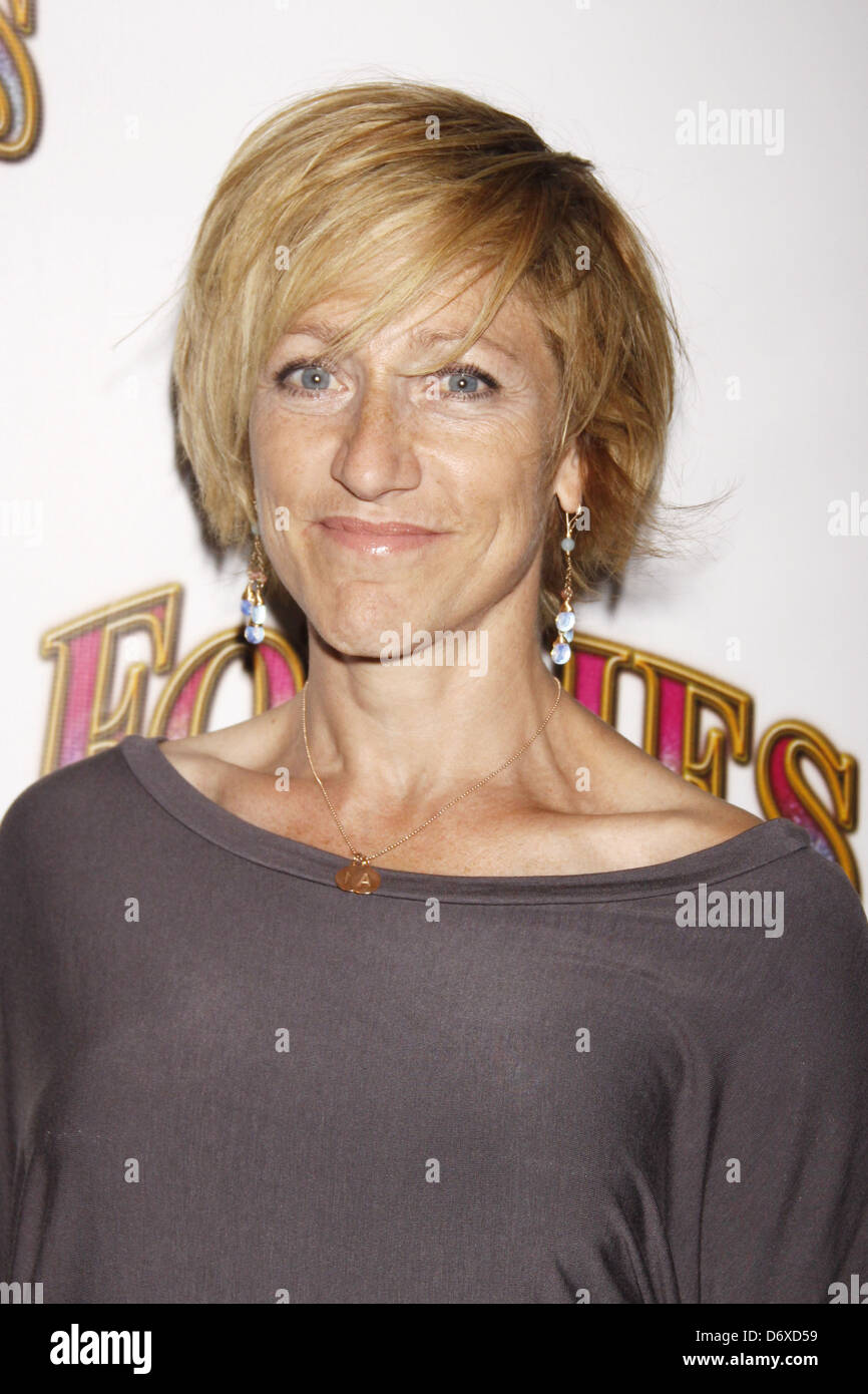 Edie Falco Opening Night Of The Broadway Musical Production Of Follies