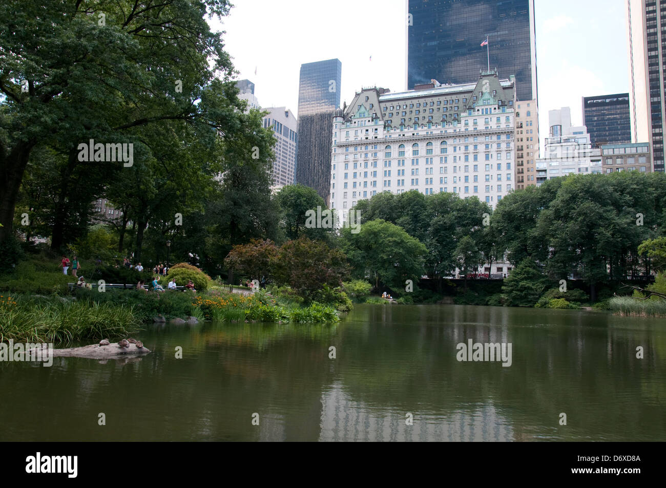 The Pond in Central Park, New York City USA Stock Photo - Alamy
