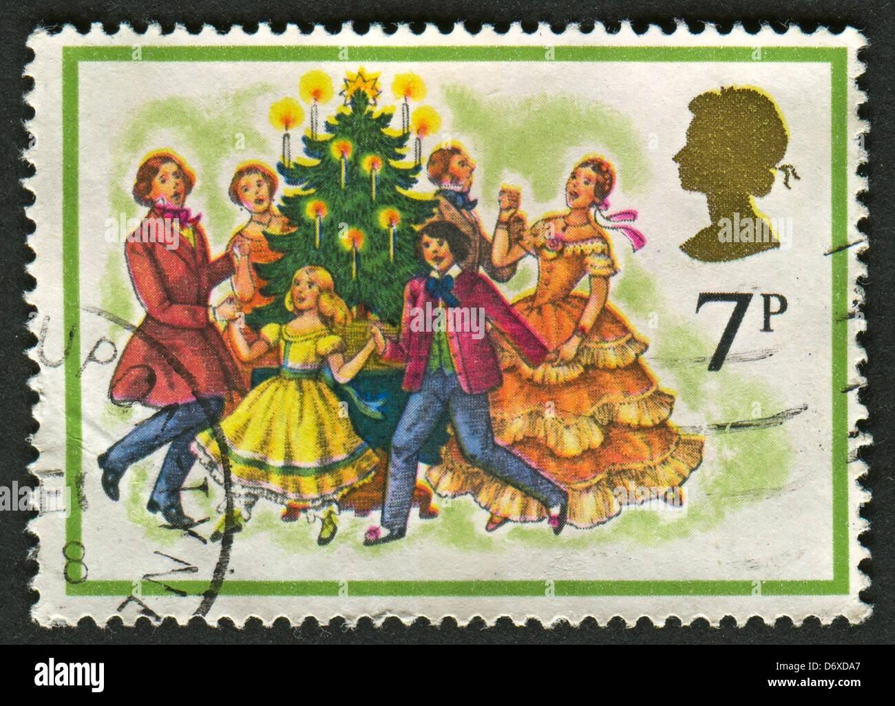 UK - CIRCA 1978: A stamp printed in UK shows image of The Singing ...