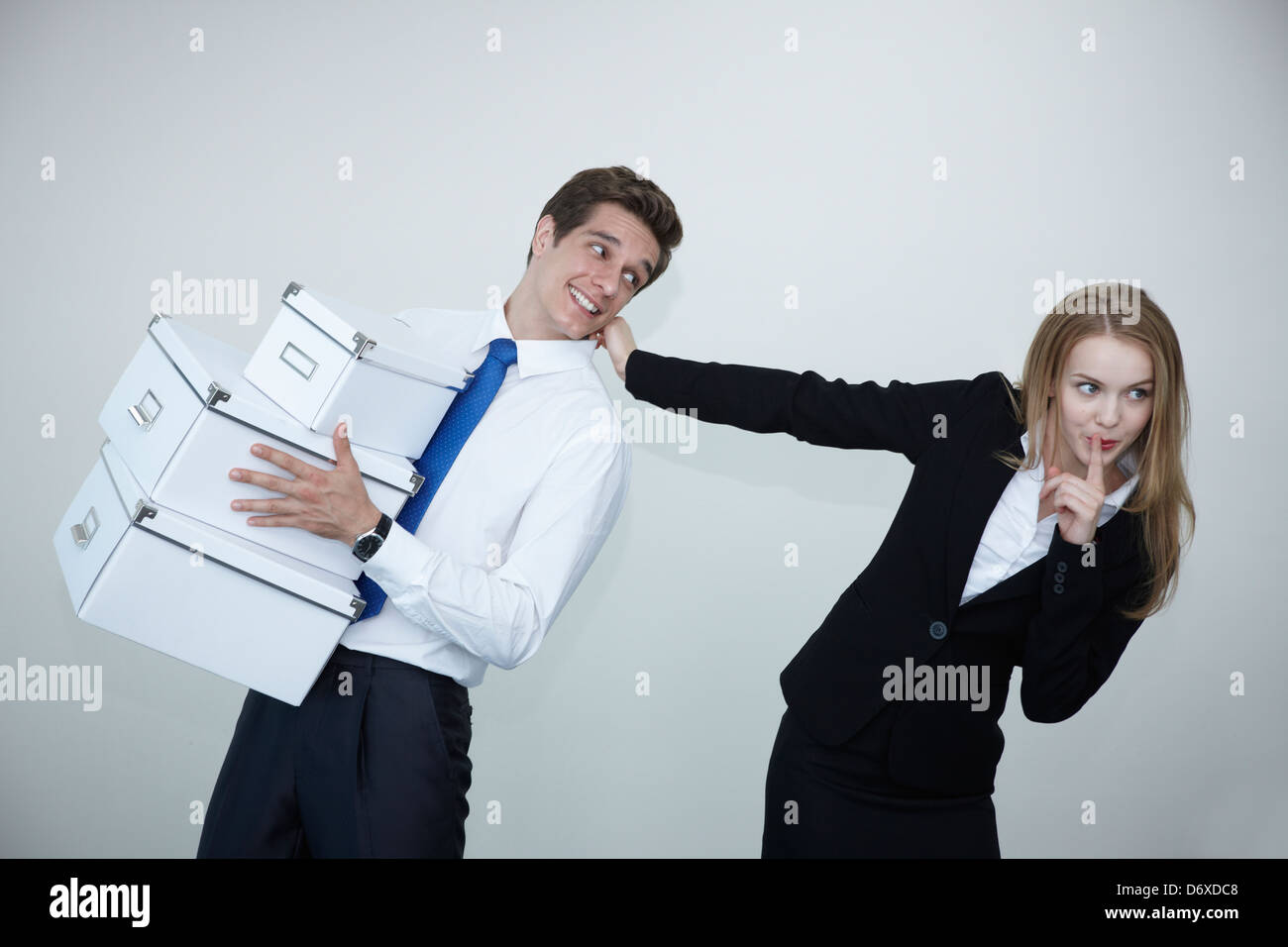 Man dragging woman and indoors hi-res stock photography and images - Alamy