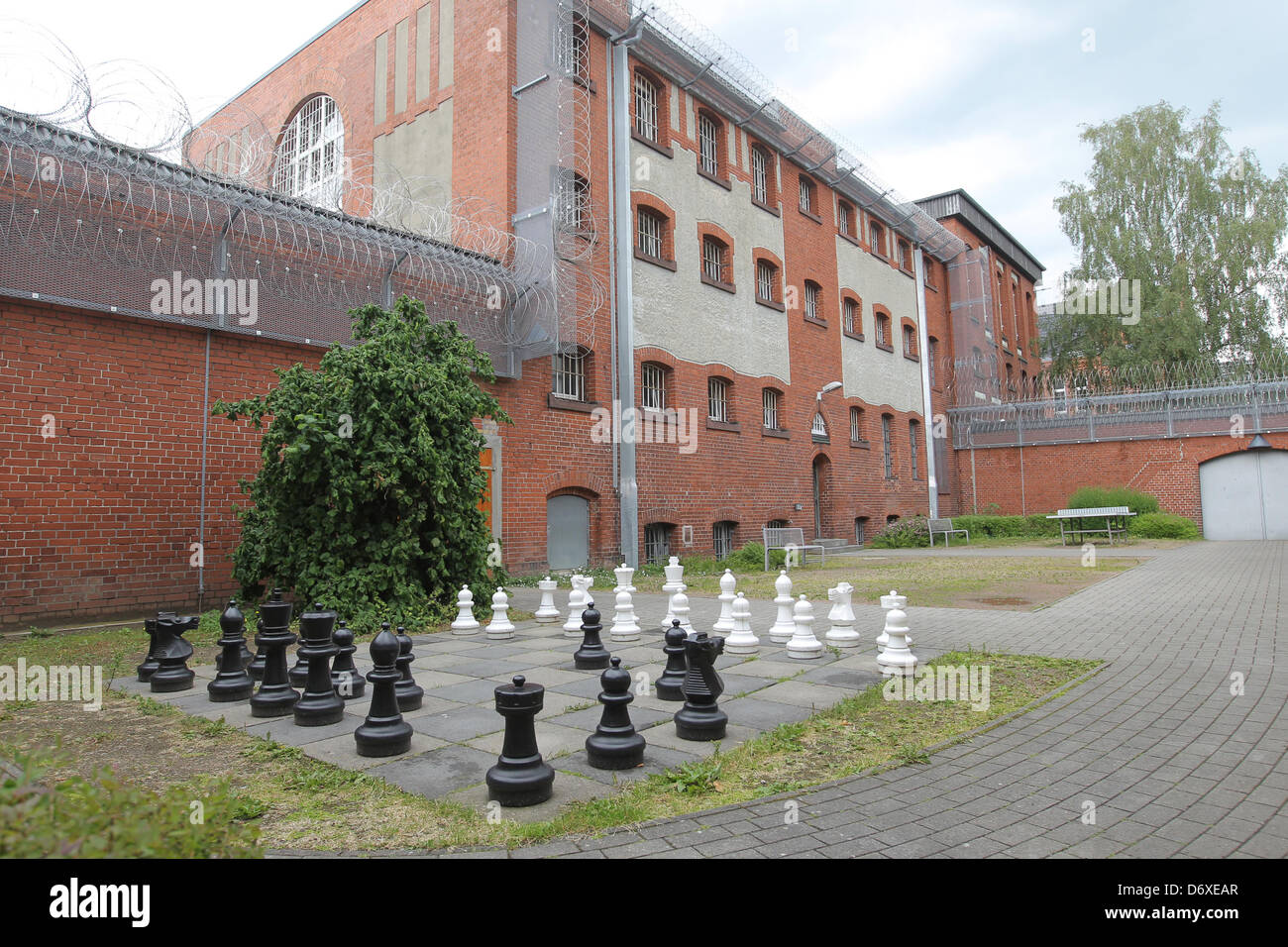 Rendsburg, Germany, deportation detention center in Rendsburg Stock ...