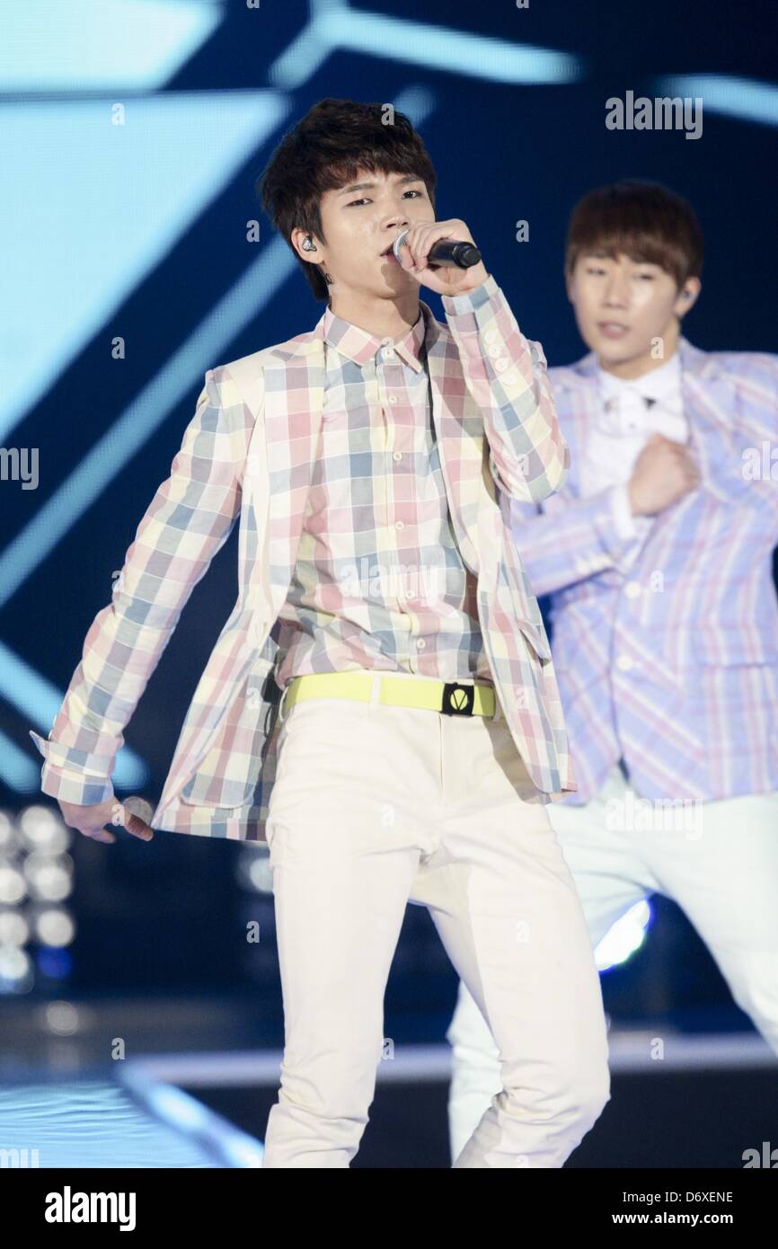 INFINITE attended 2013 K-POP Collection in Seoul, South Korea on ...