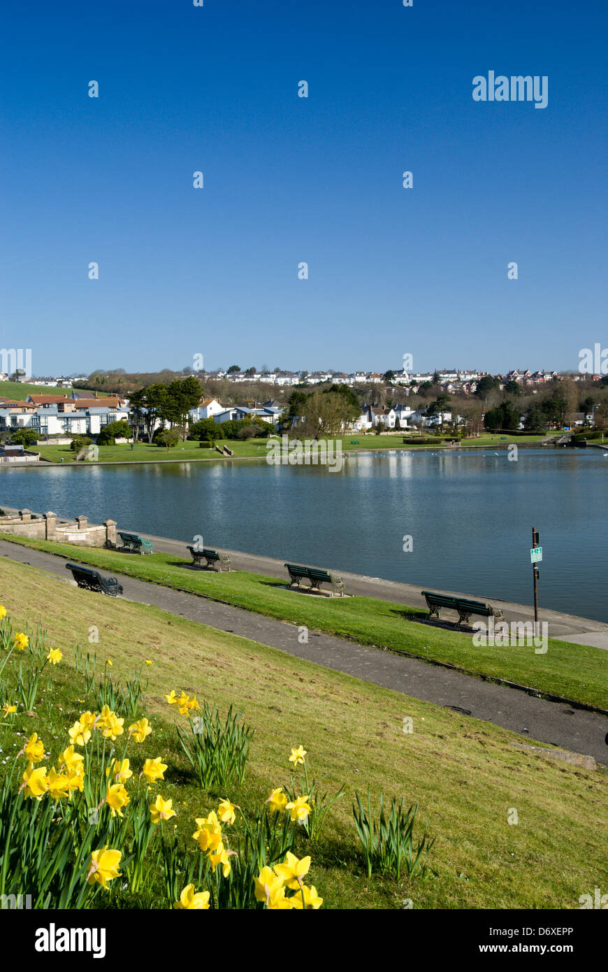 Lake park cold knap barry hi-res stock photography and images - Alamy