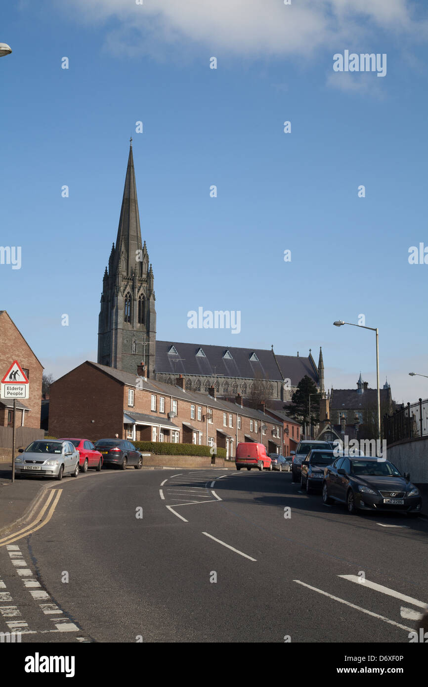 St Eugene's Cathedral from The Little Diamond Derry Londonderry ...