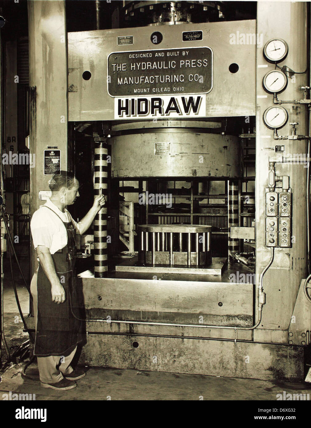 This photograph shows workers at the Convair/General Dynamics plant ...