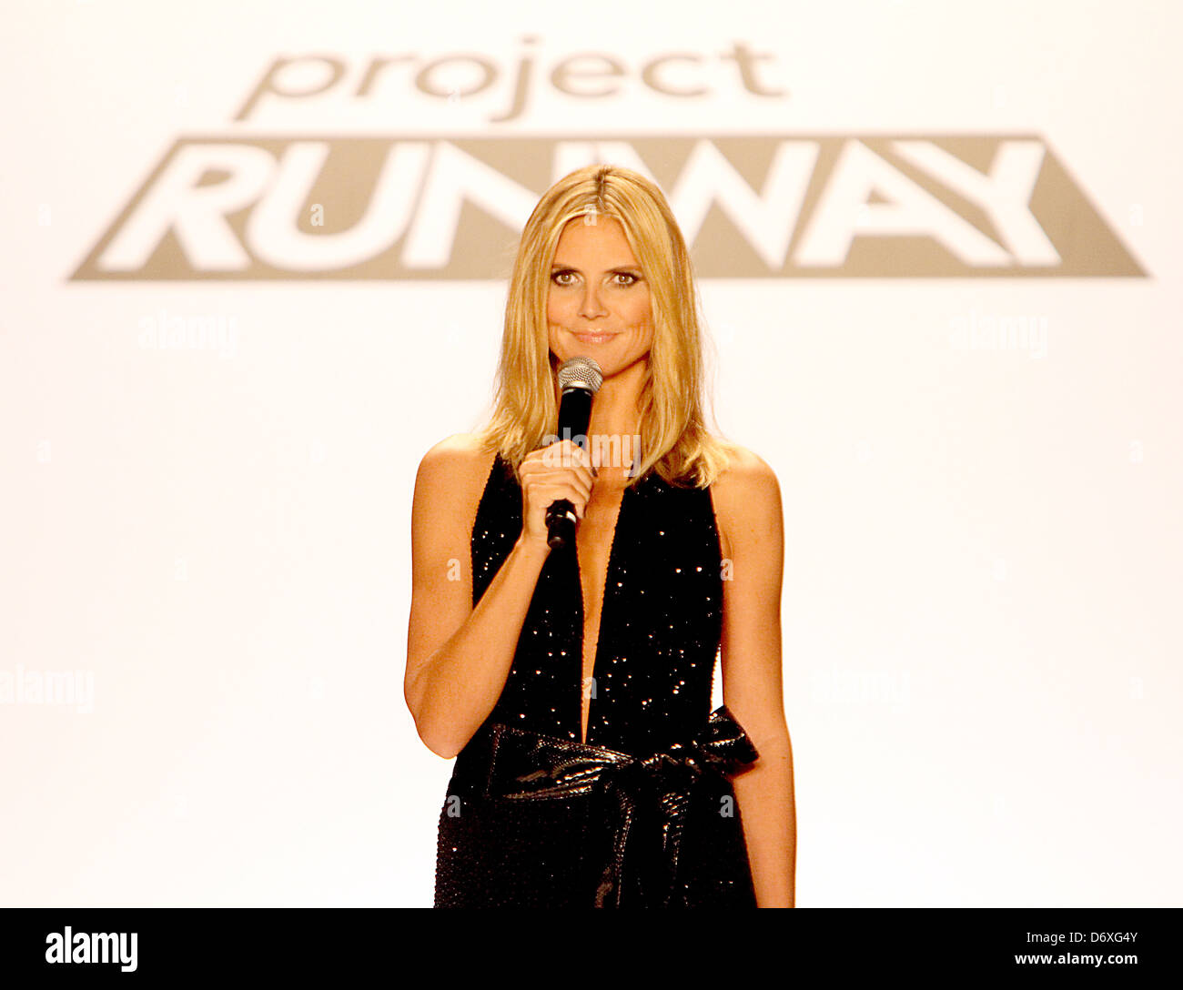 Heidi Klum Mercedes-Benz New York Fashion Week Spring/Summer 2012 ...