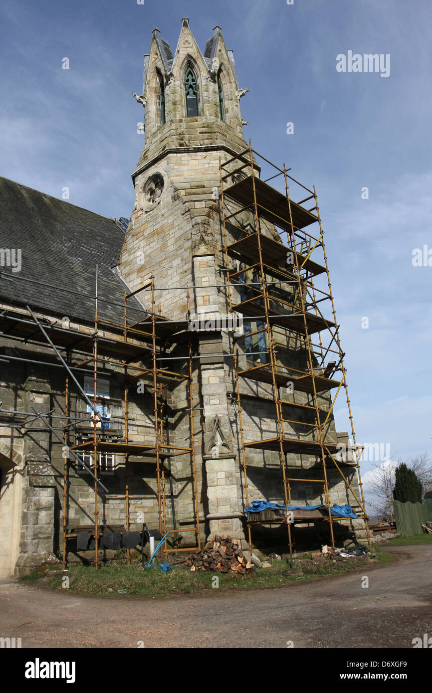 Abernethy round tower hi-res stock photography and images - Alamy