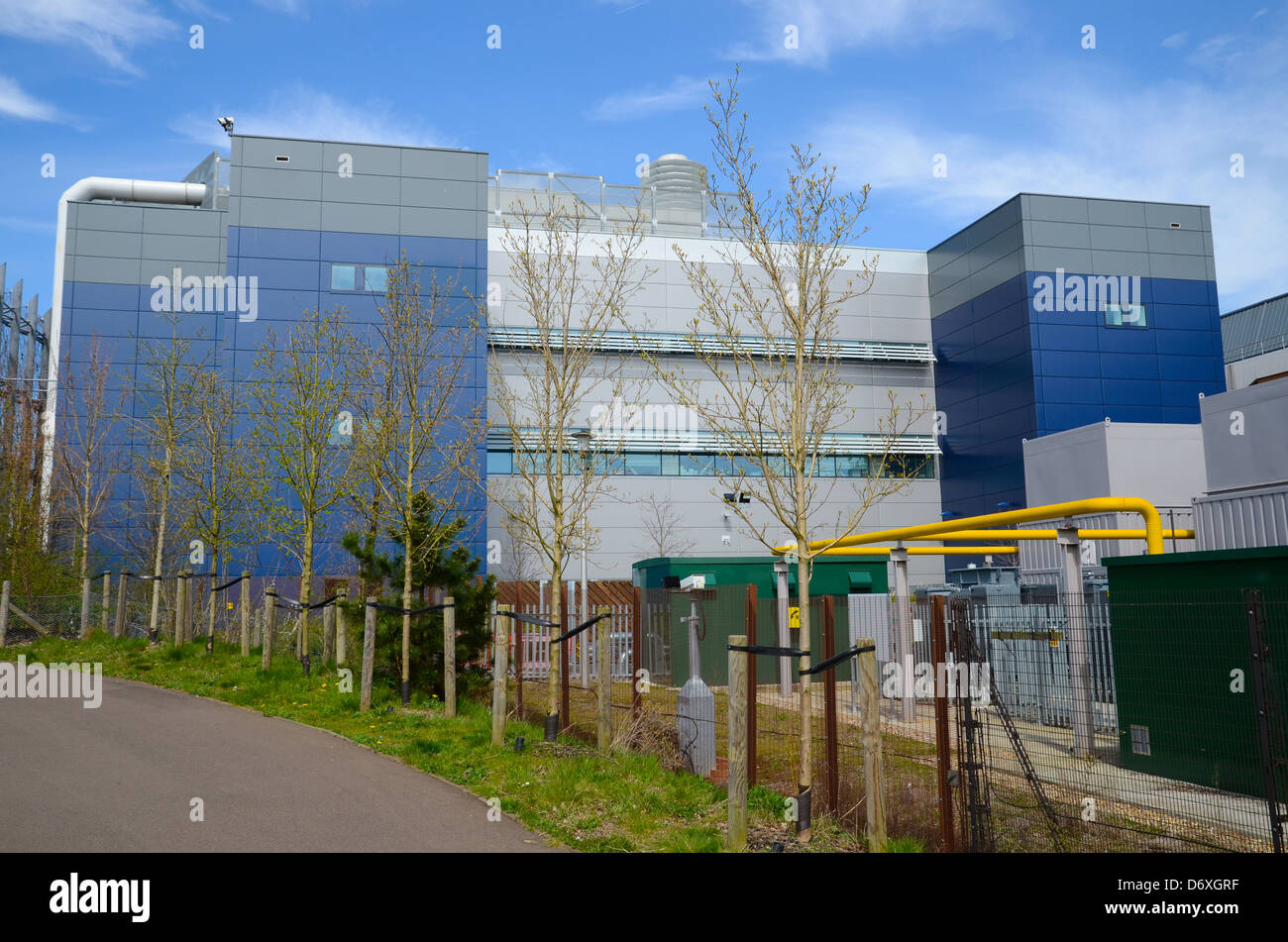 Part of the Glaxo Research and Development facility in Ware ...